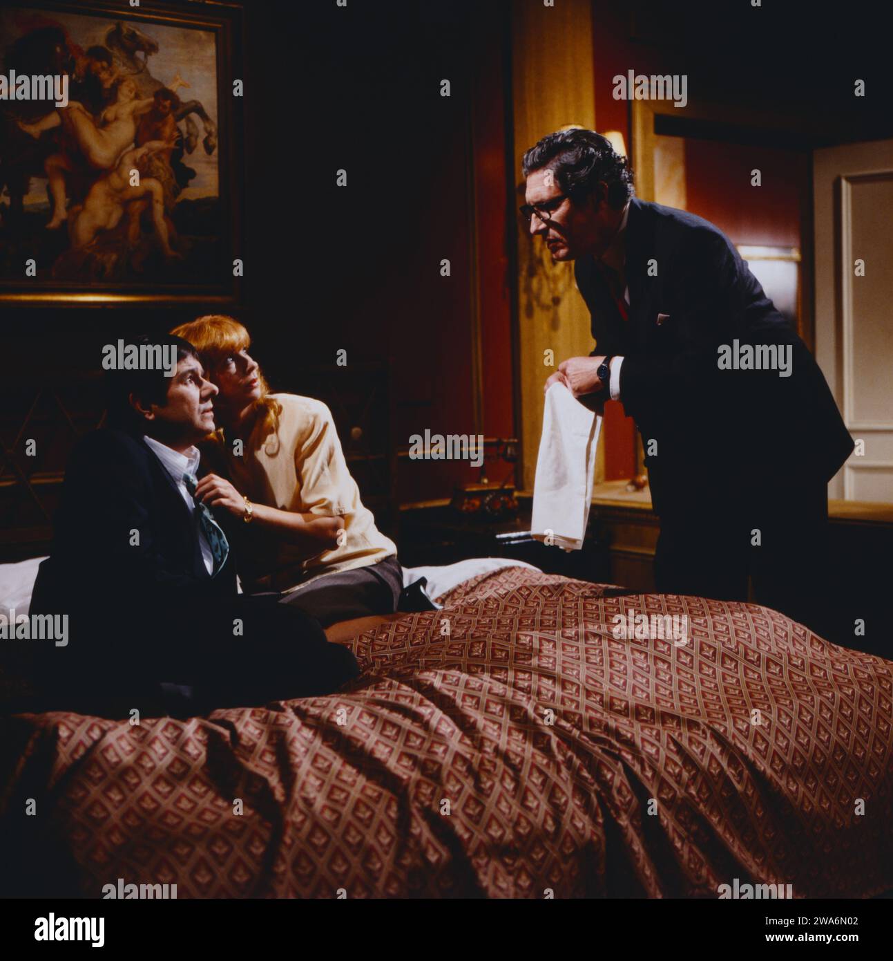 Dinner zu Viert, ZDF Fernsehfilm, Deutschland, 1990, Szene: Gerd Baltus ...