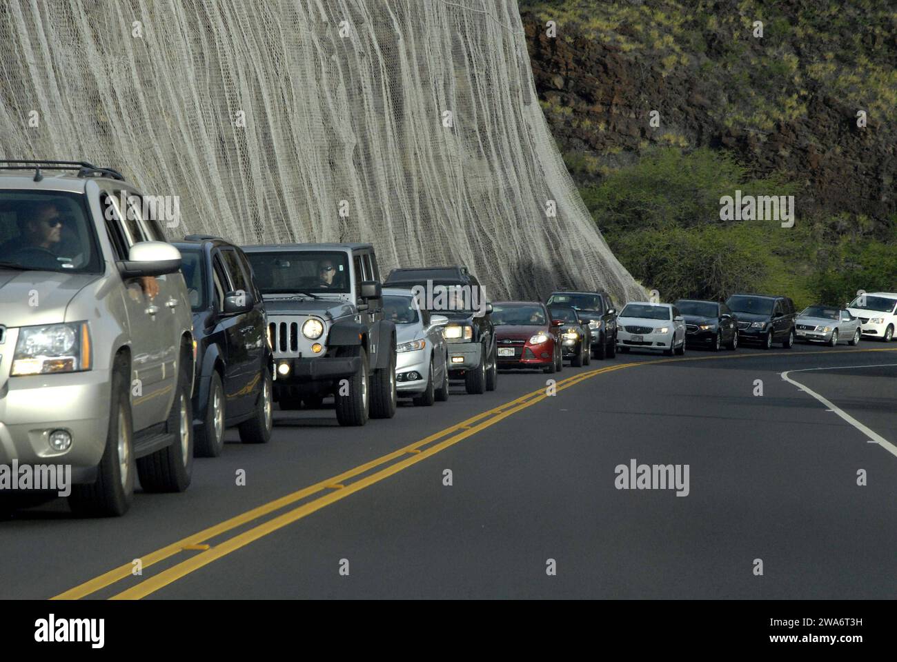Maui .Hawaii islands ,USA Traffic congestion on staurdayafternoon 24 ...