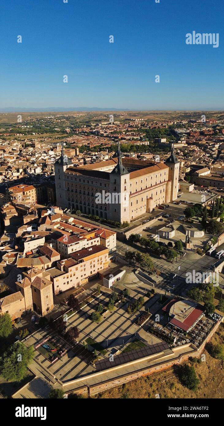 Aerial view alcazar fortress hi-res stock photography and images - Alamy