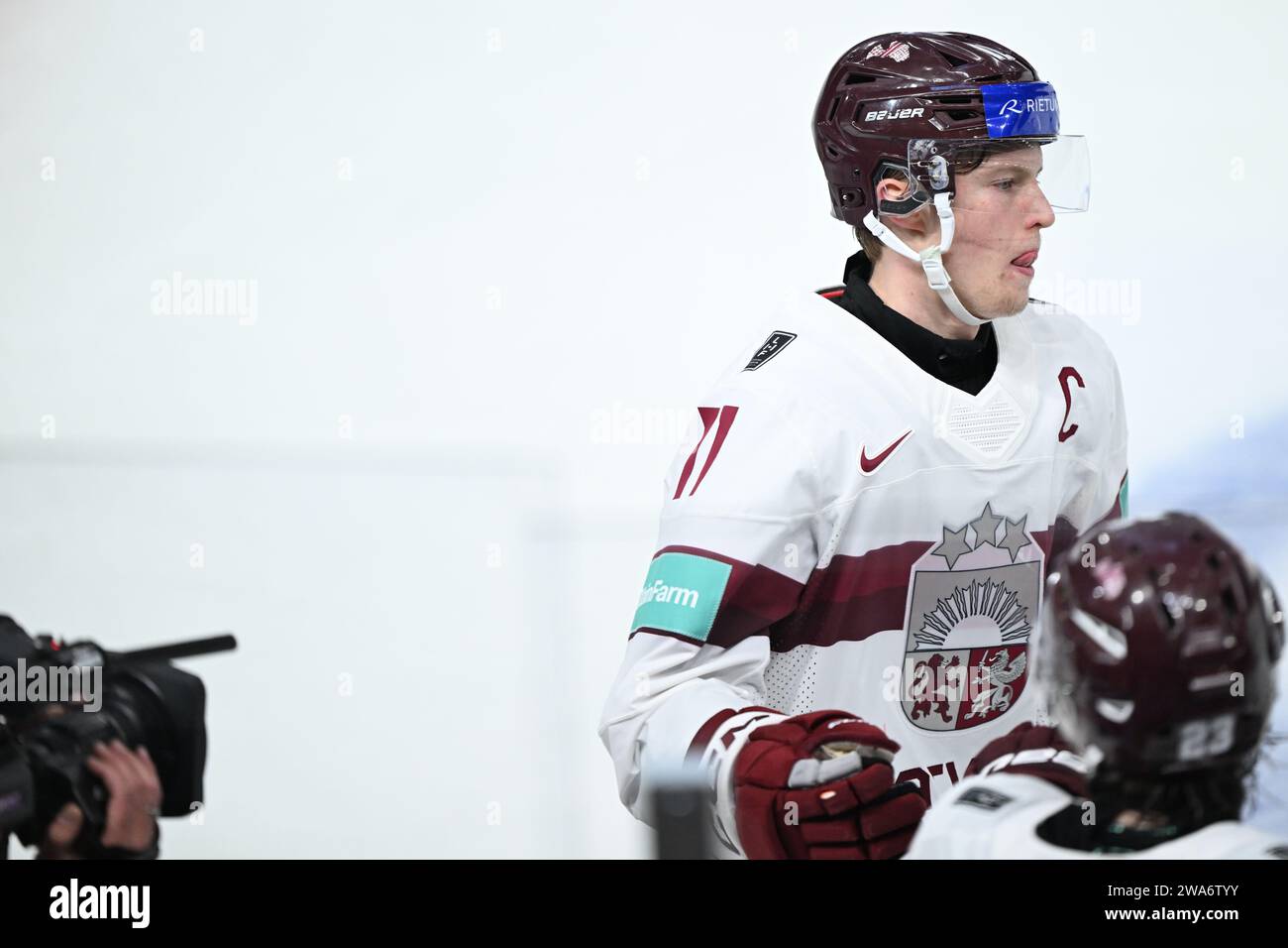 CORRECTIN NAME GOTHENBURG, SWEDEN 20240102 Latvia's Dans Locmelis ...