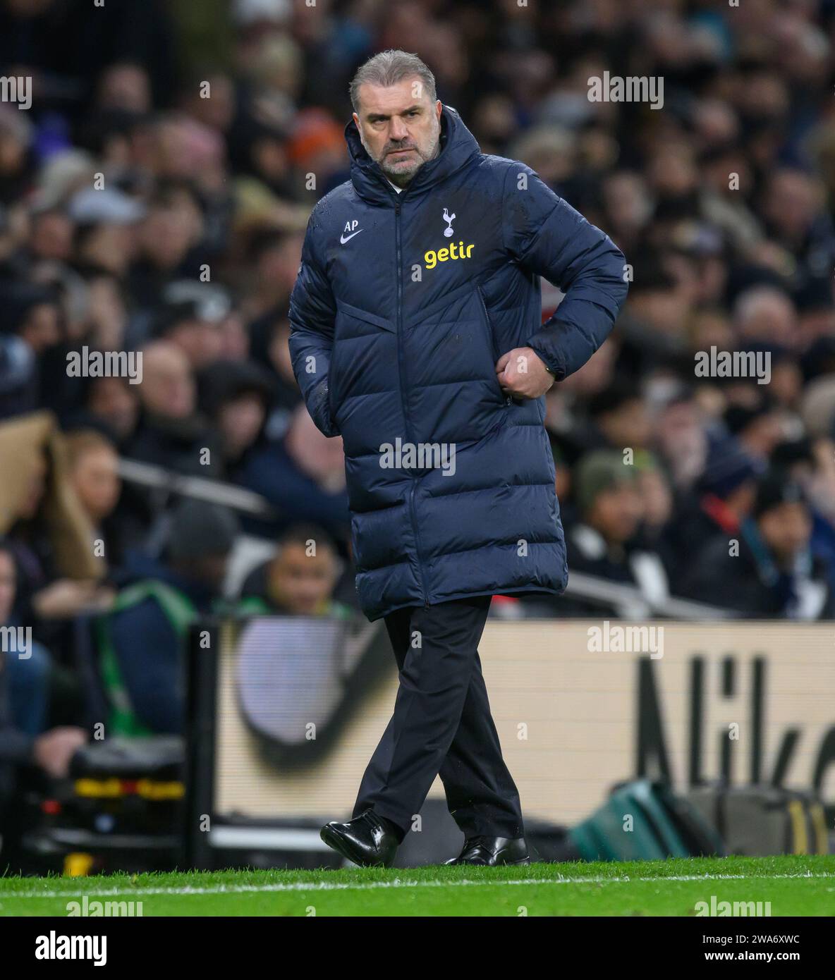 Tottenham ange postecoglou hi-res stock photography and images - Alamy