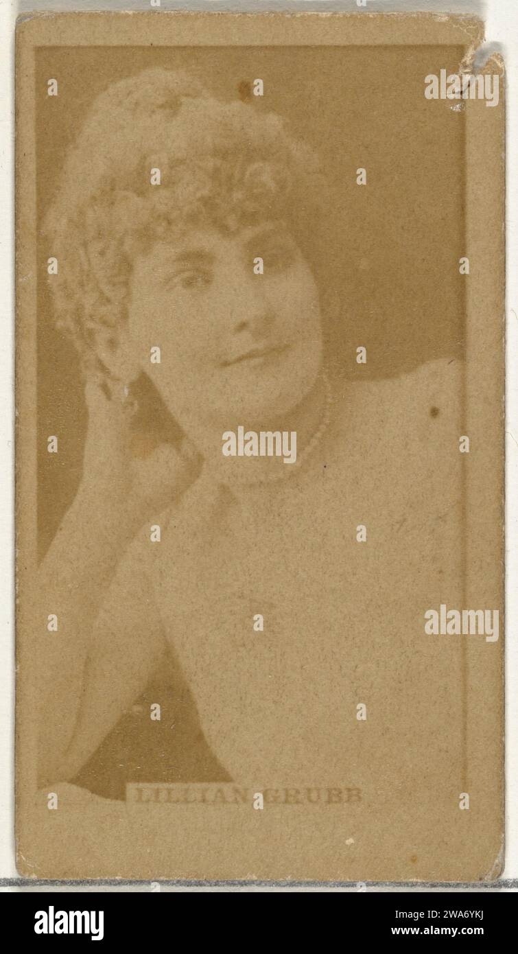 Lillian Grubb, from the Actors and Actresses series (N145-8) issued by ...
