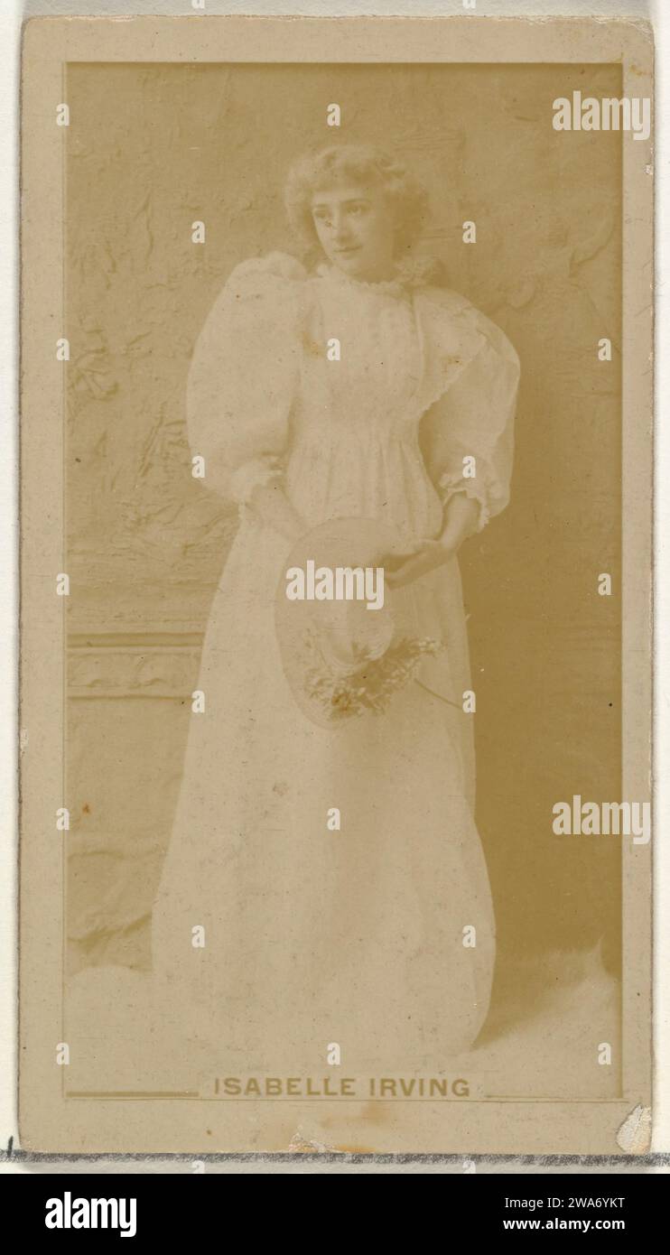 Isabelle Irving, from the Actors and Actresses series (N145-8) issued ...
