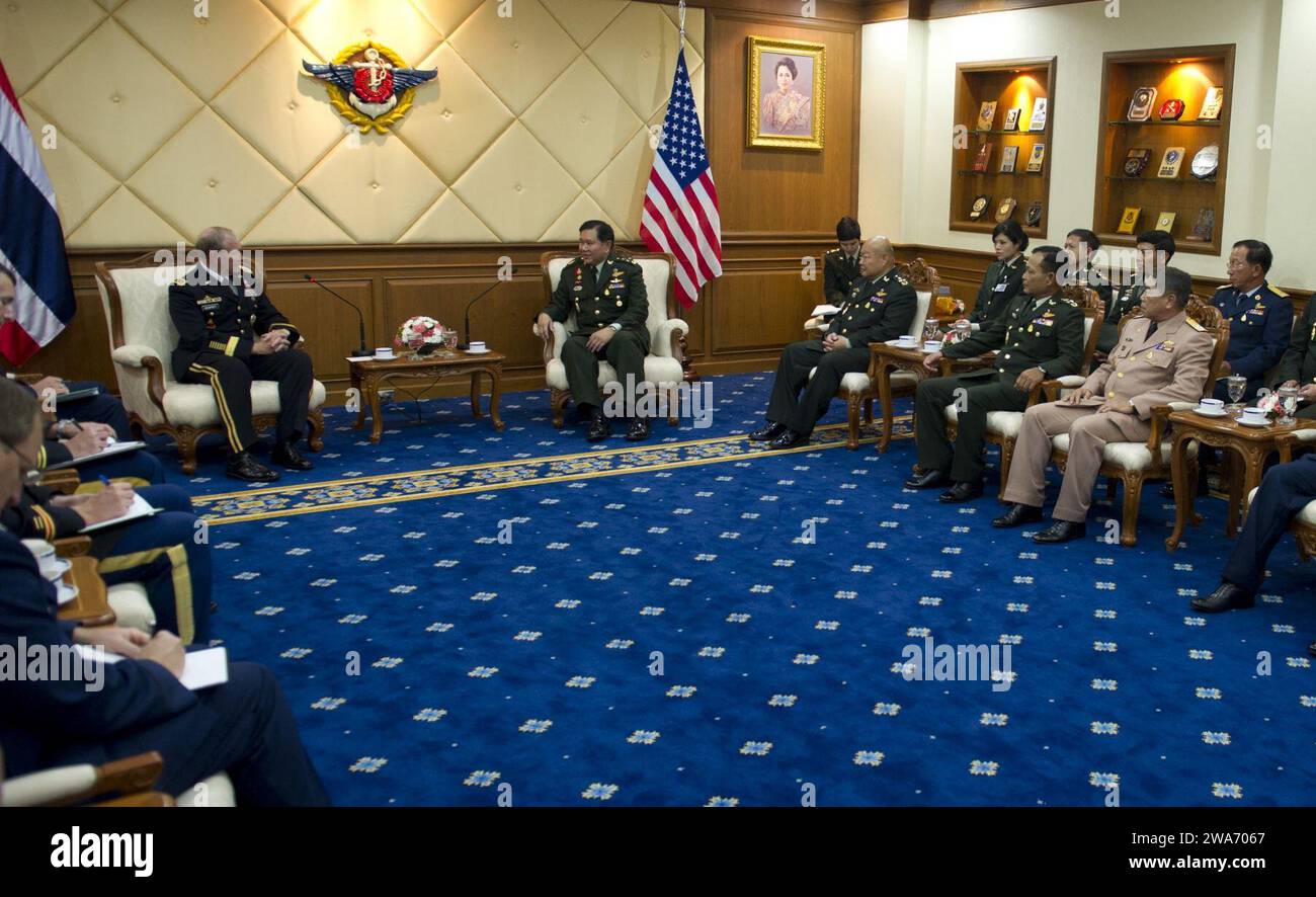 Chief royal thai armed gen hi-res stock photography and images - Alamy