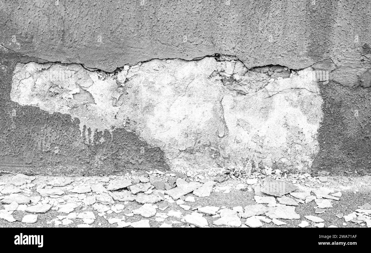 Plaster peeled Black and White Stock Photos & Images - Alamy