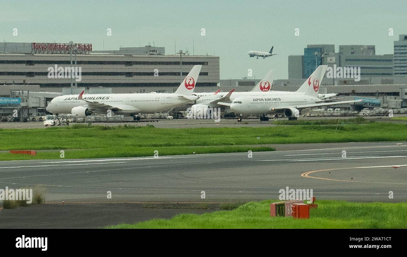 *FILE PHOTO* Tokyo, Japan, 2 January 2024. Japan Airlines aircraft was ...