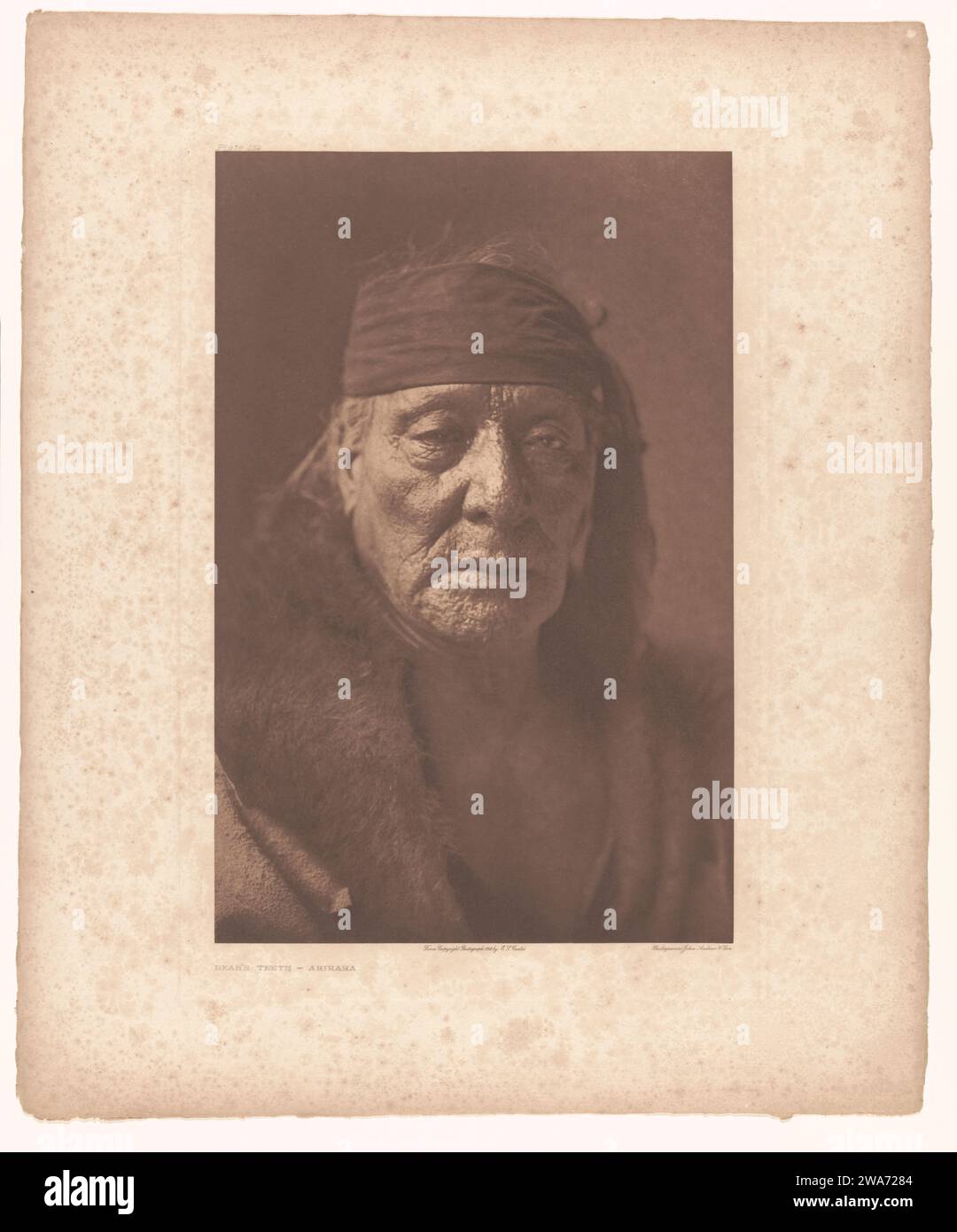 Portret van Bear’s Teeth, 1908 photograph Portrait of Bear's Teeth, an ...