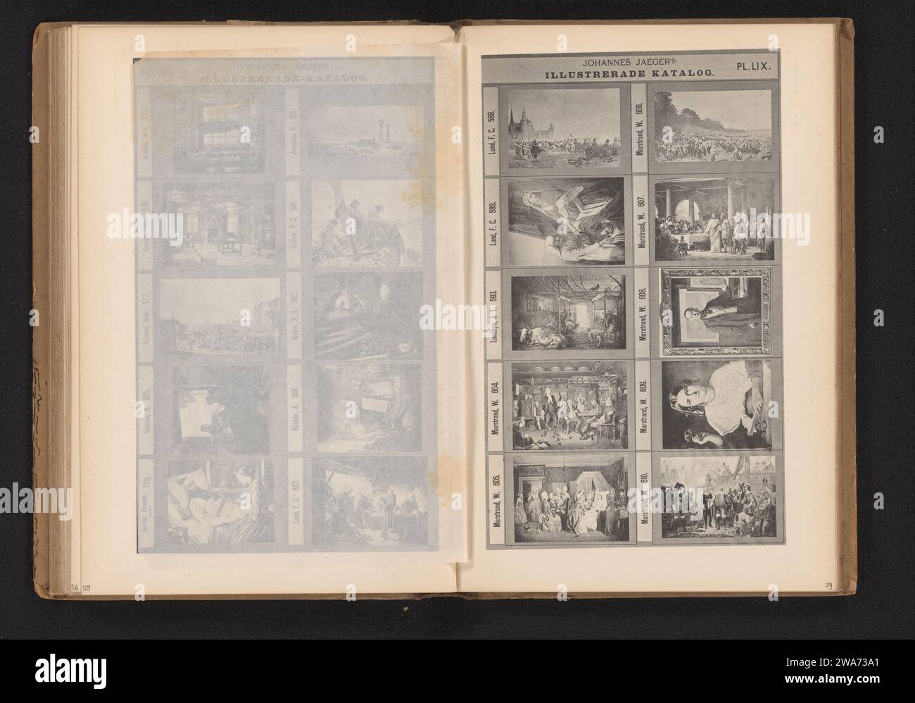 Photo production of ten paintings, Johannes Jaeger, After Wilhelm ...