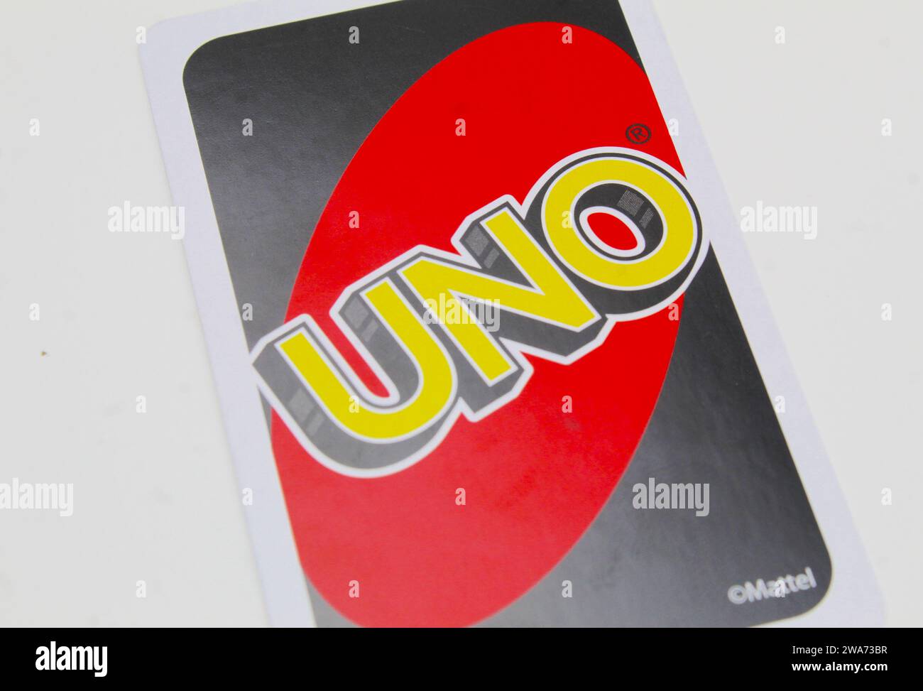 Dublin, Ireland - January 3rd 2024: A photo of a pack of UNO playing ...