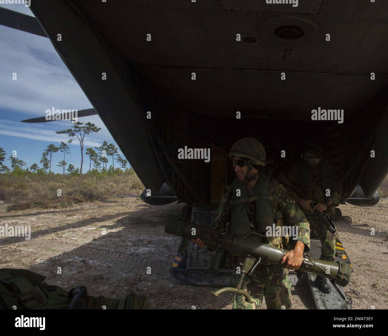 US military forces. 151021WC184-007 PINHEIRO DA CRUZ, PRAIA DA RAPOSA ...