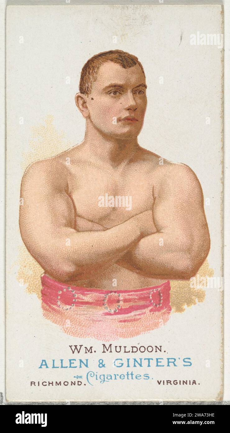 William Muldoon, Wrestler, from World's Champions, Series 1 (N28) for ...