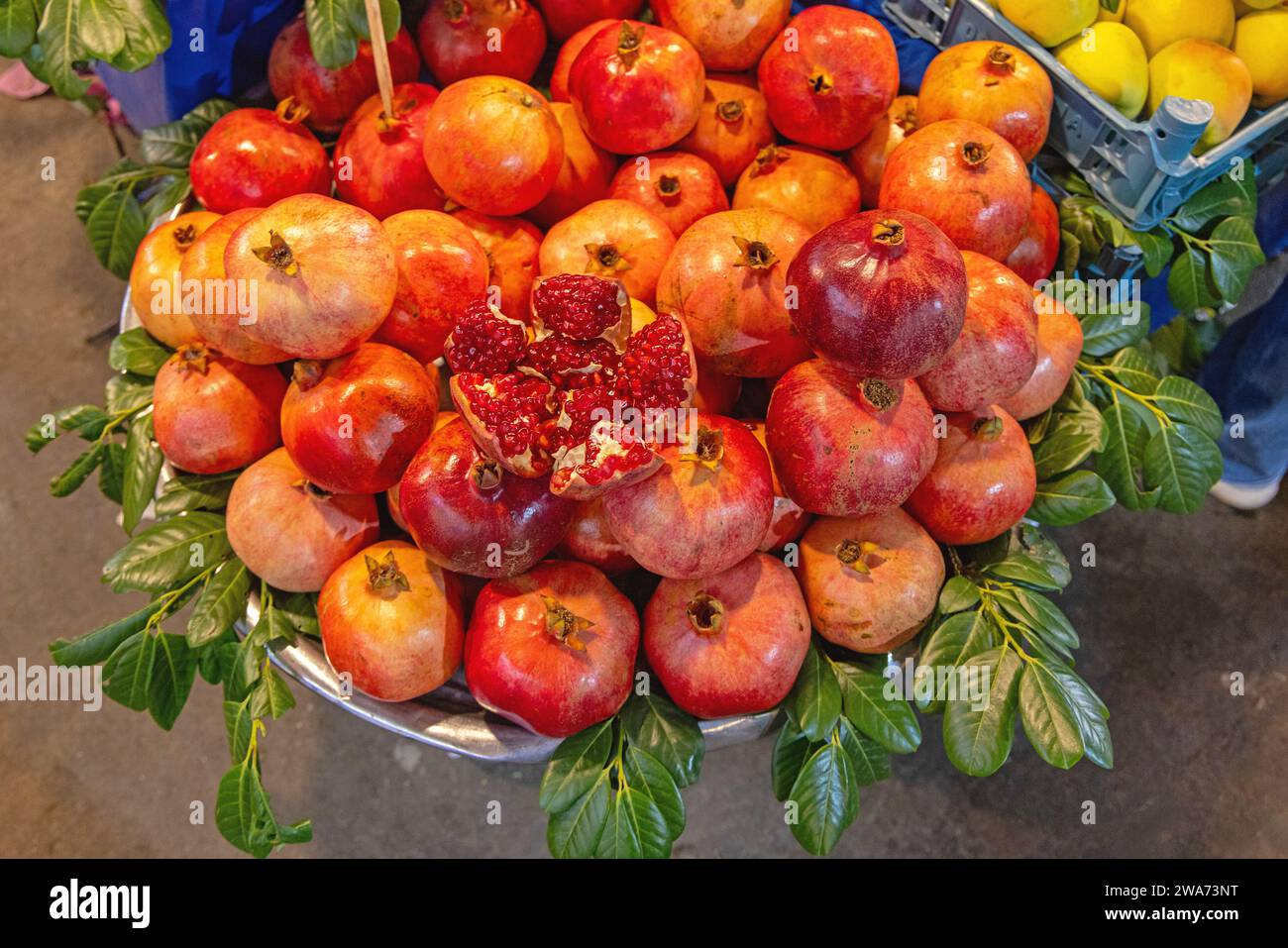 A bunch of fruit pomegranates hi-res stock photography and images - Alamy