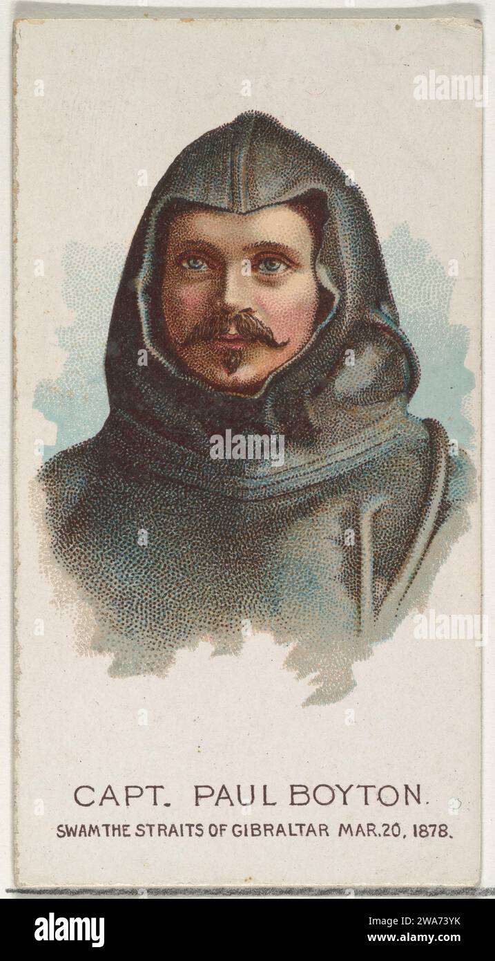 Captain Paul Boyton, Swam the Straits of Gibraltar, from World's ...