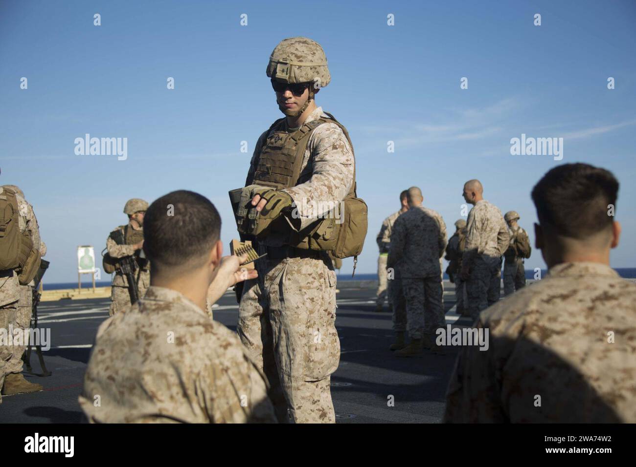 US military forces. MEDITERRANEAN SEA (Oct. 31, 2015)- U.S. Marine ...