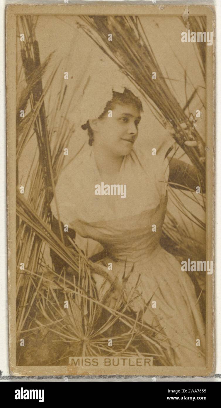Miss Butler, from the Actors and Actresses series (N145-8) issued by ...