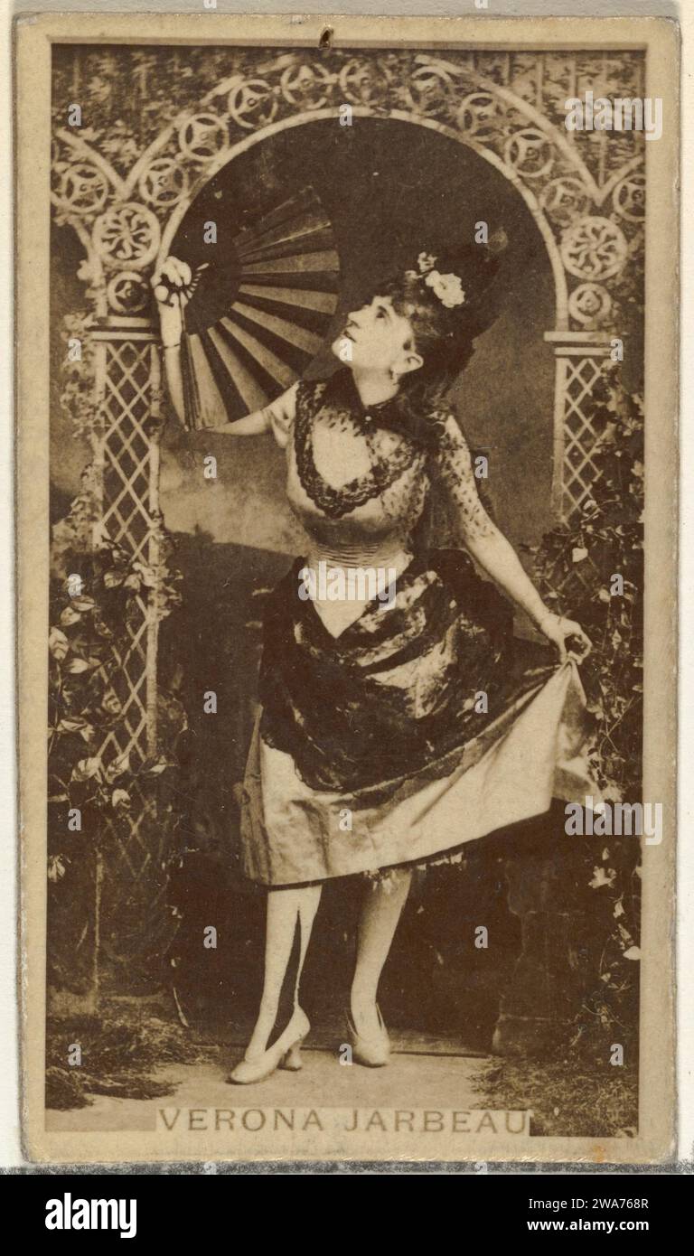 Verona Jarbeau, from the Actors and Actresses series (N145-8) issued by ...