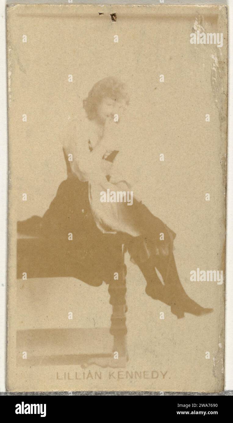 Lillian Kennedy, from the Actors and Actresses series (N145-8) issued ...