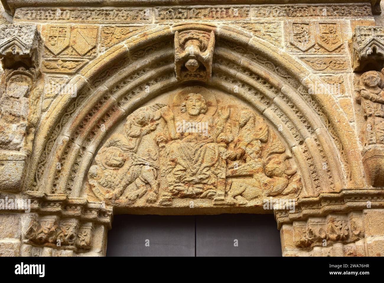 Monterrey castle (Castelo de Monterrei), 10-12th centuries. Pilgrims ...