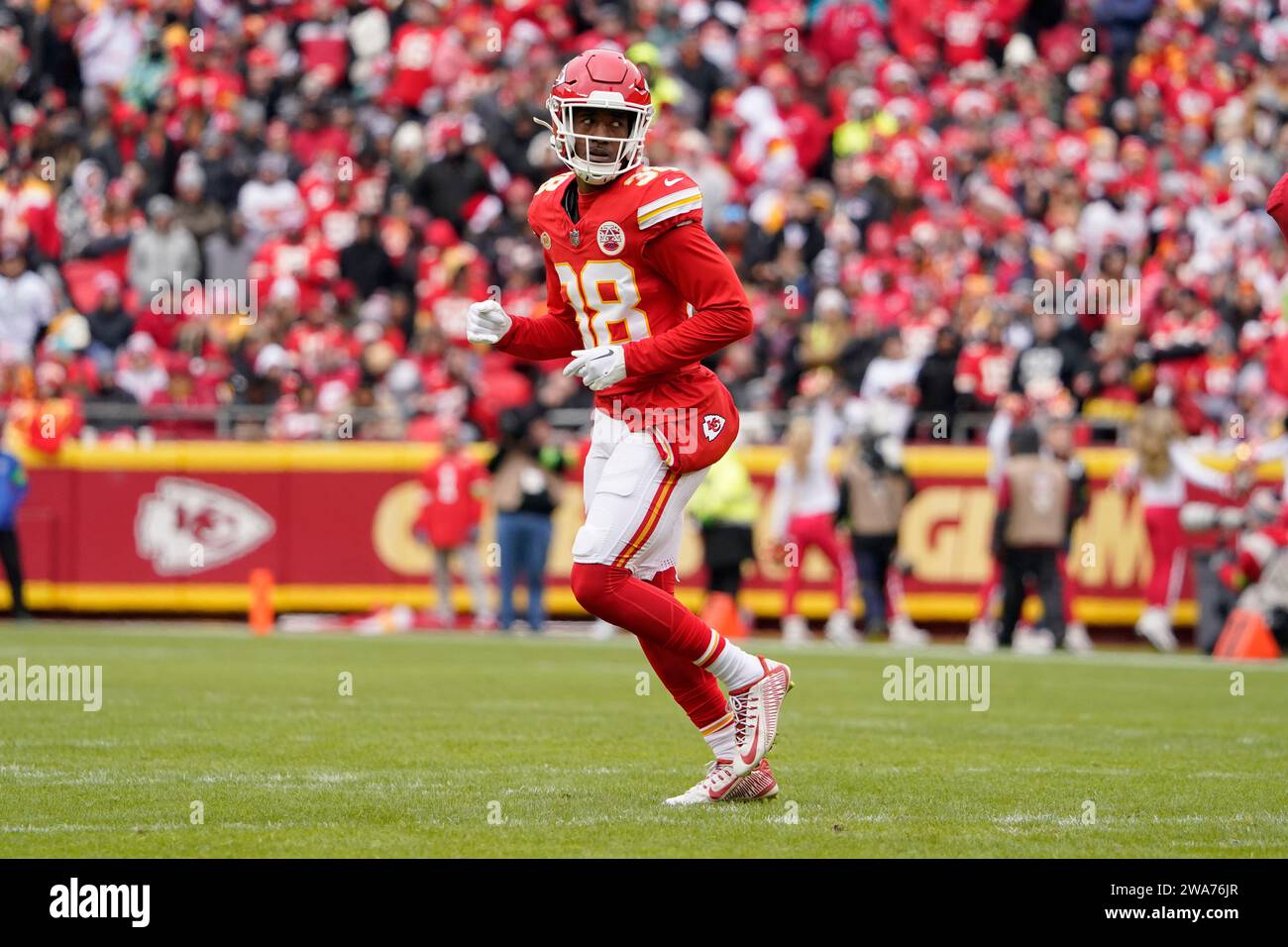 Kansas City Chiefs cornerback L'Jarius Sneed in action against the Las ...