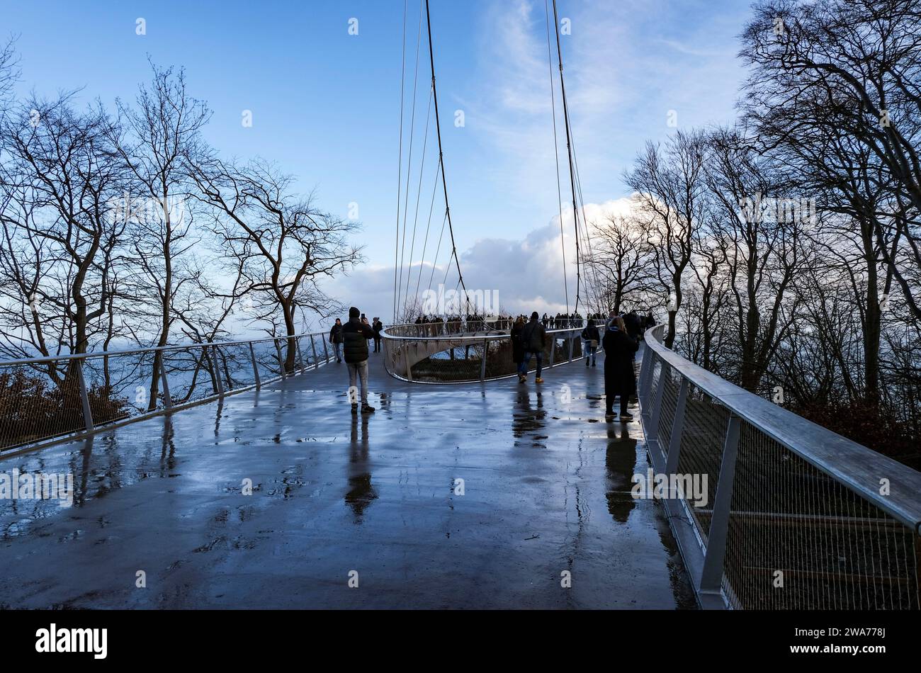 Sassnitz, Germany. 29th Dec, 2023. Numerous visitors come to see the ...