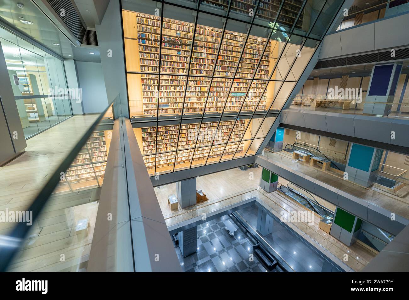Riga, Latvia. 29th Dec, 2023. Interior view of the Latvian National ...