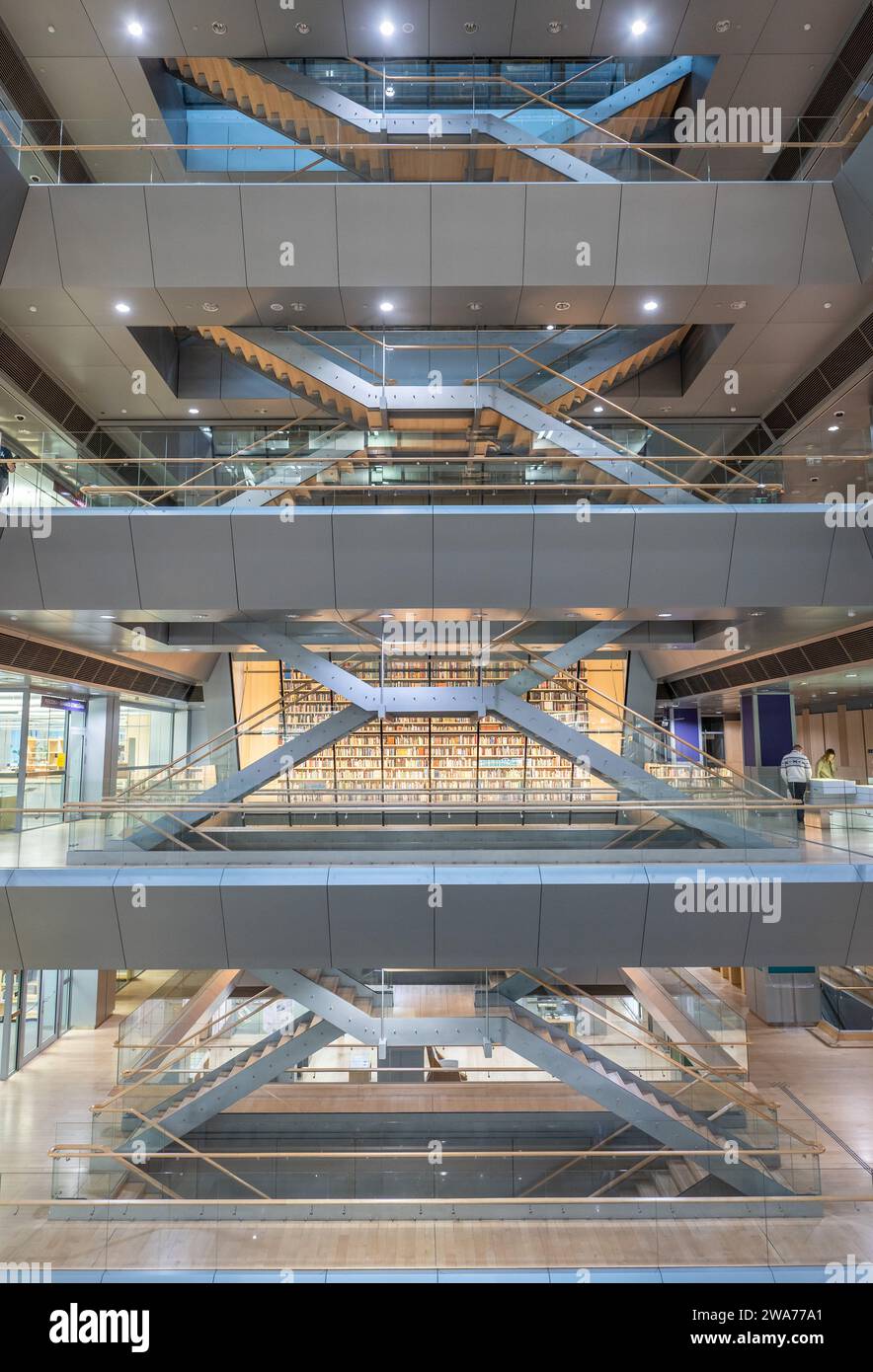 Riga, Latvia. 29th Dec, 2023. Interior view of the Latvian National ...