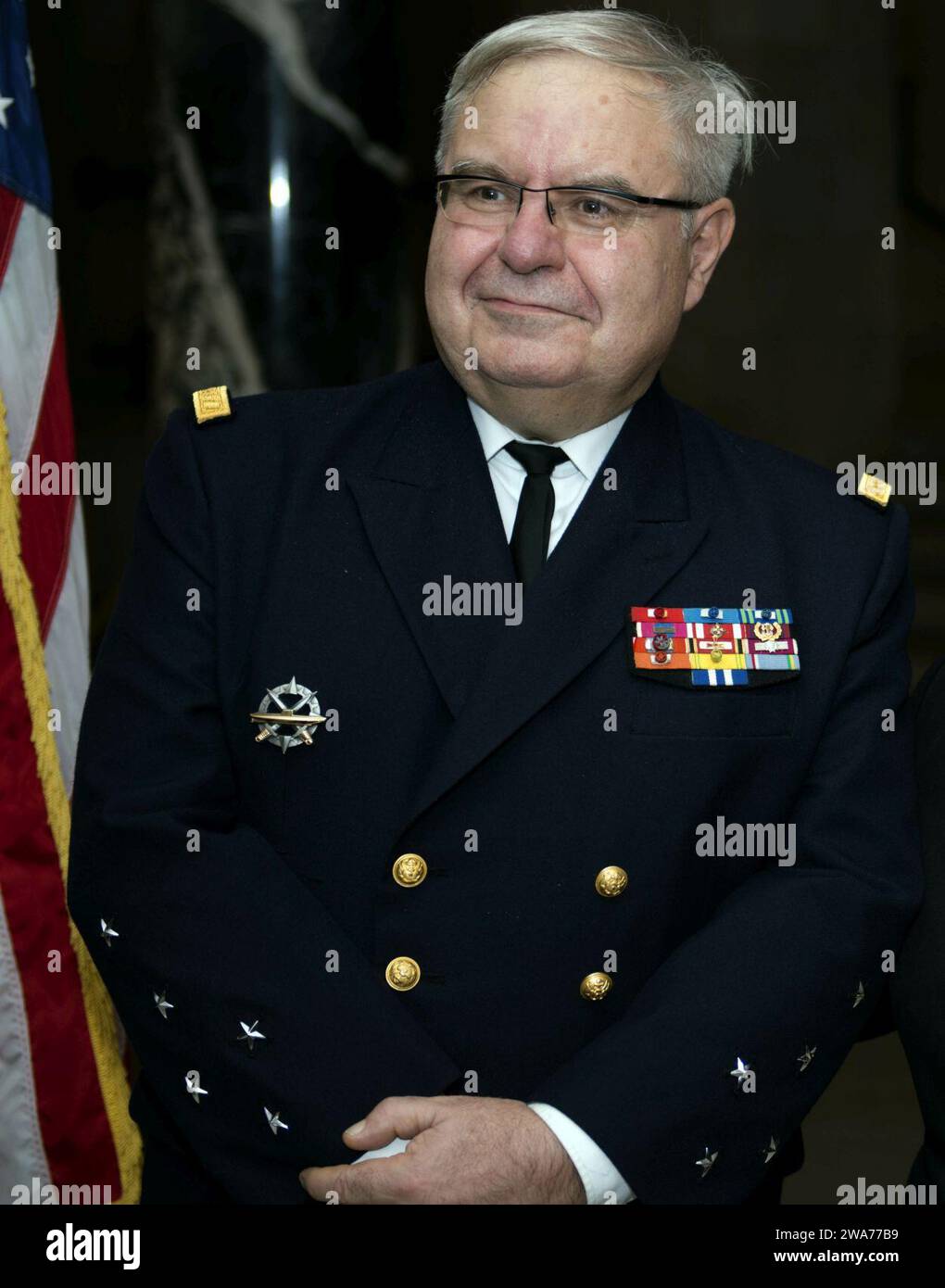 Adm bernard rogel hi-res stock photography and images - Alamy