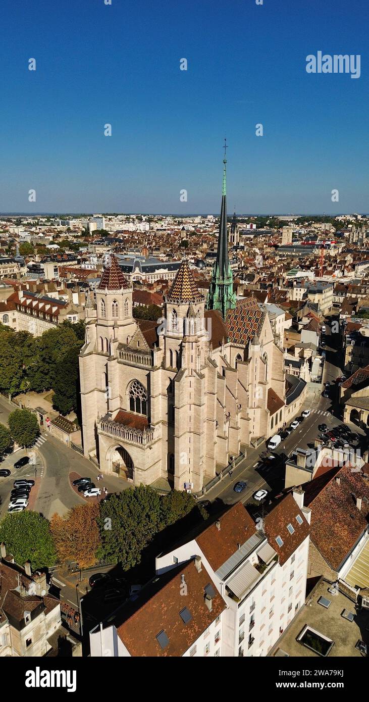 Drone photo dijon hi-res stock photography and images - Alamy
