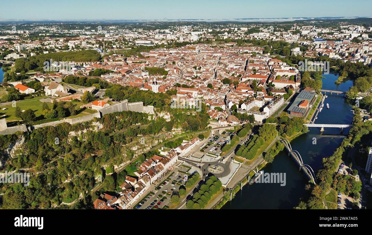 Aerial drone footage view old hi-res stock photography and images - Alamy