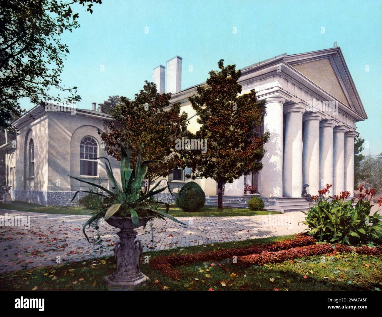 Arlington House ist der historische Familienwohnsitz von Robert E. Lee ...