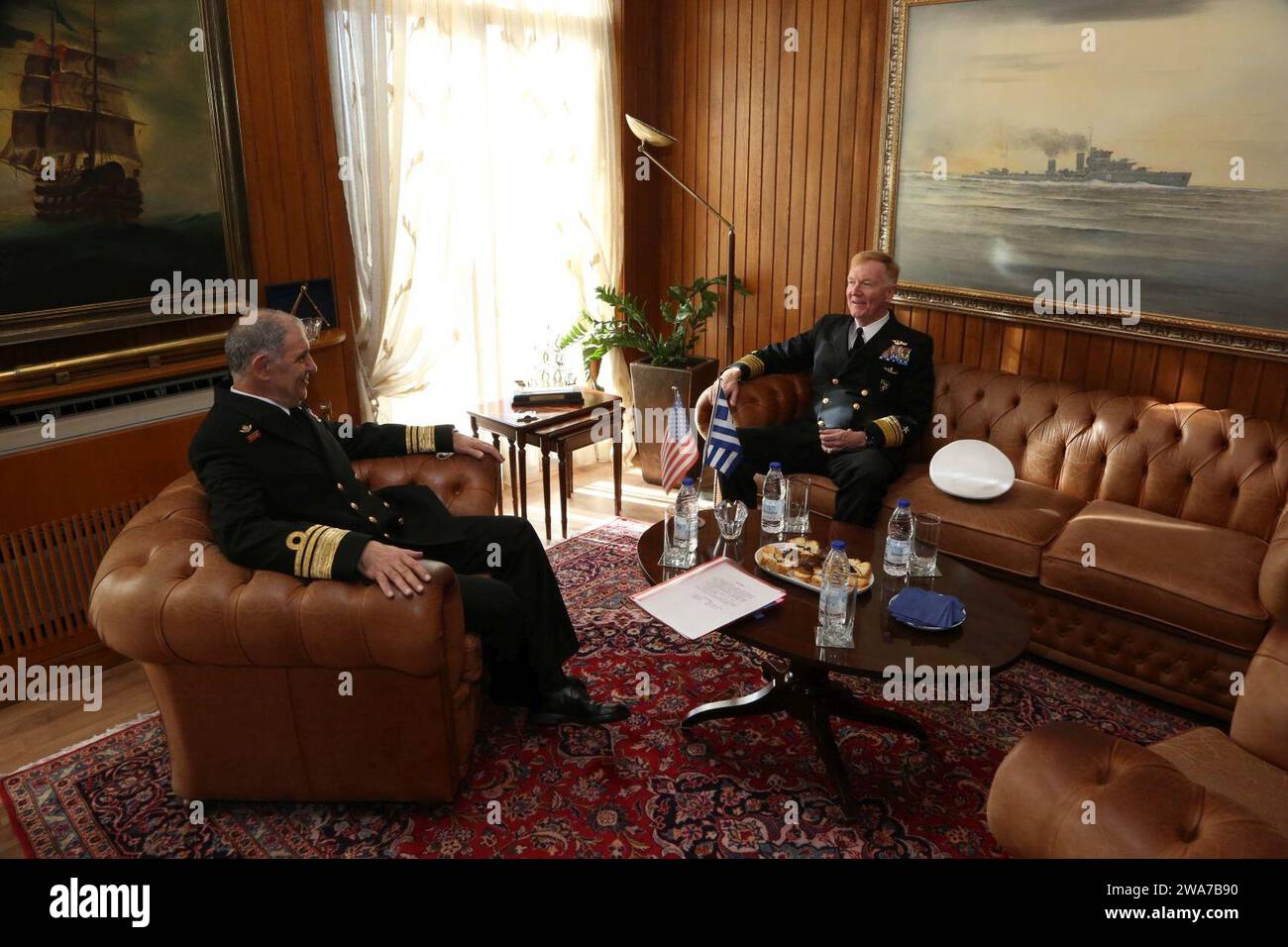 Chief of hellenic navy general staff hi-res stock photography and ...