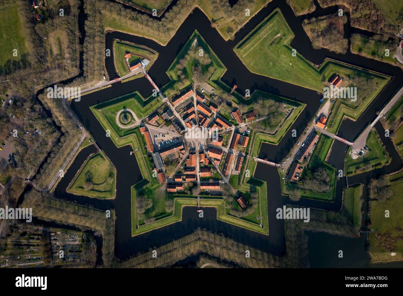 Aerial dutch village hi-res stock photography and images - Alamy