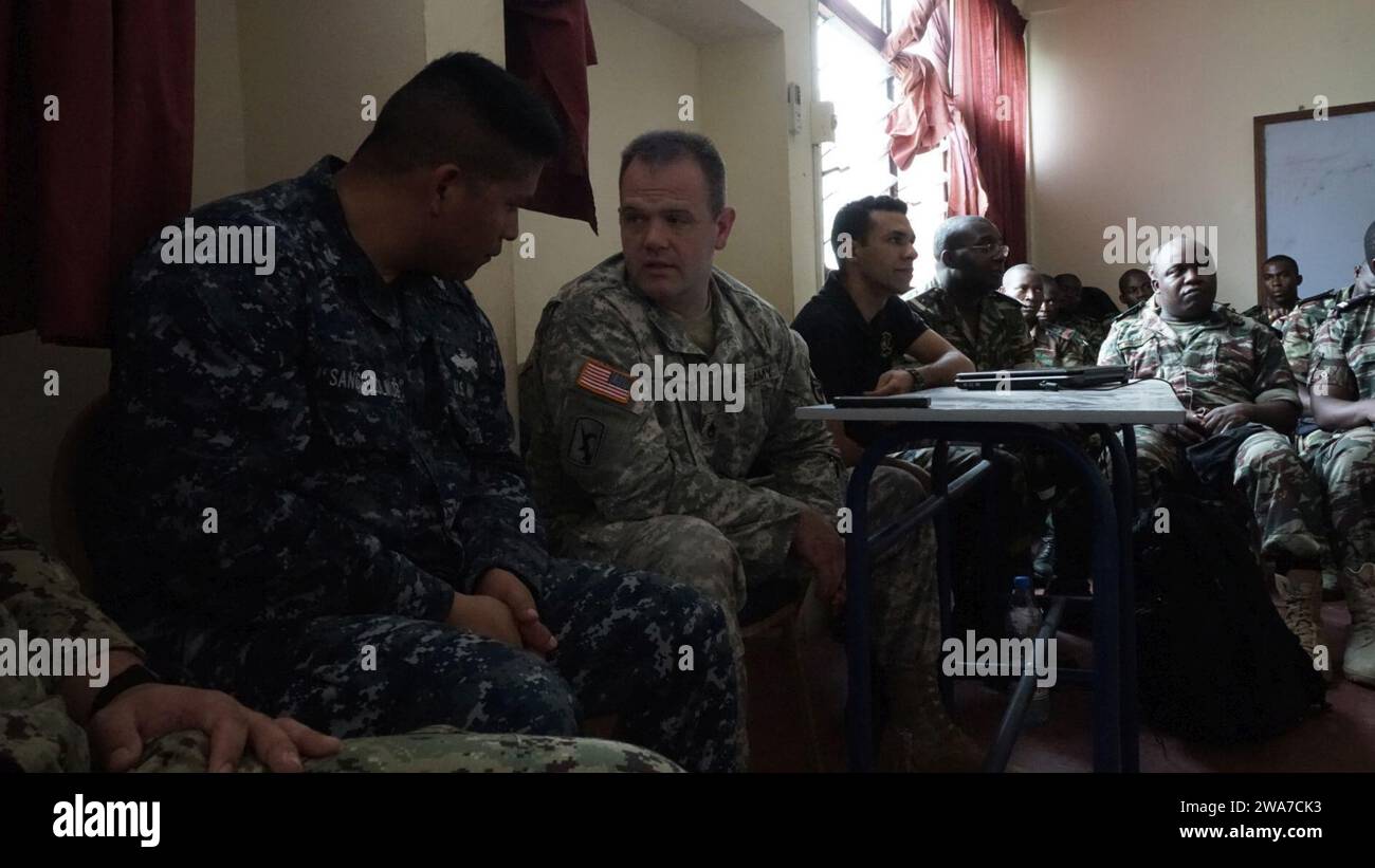 US military forces. 160315VY429-005 DOUALA, Cameroon (March 15, 2016 ...