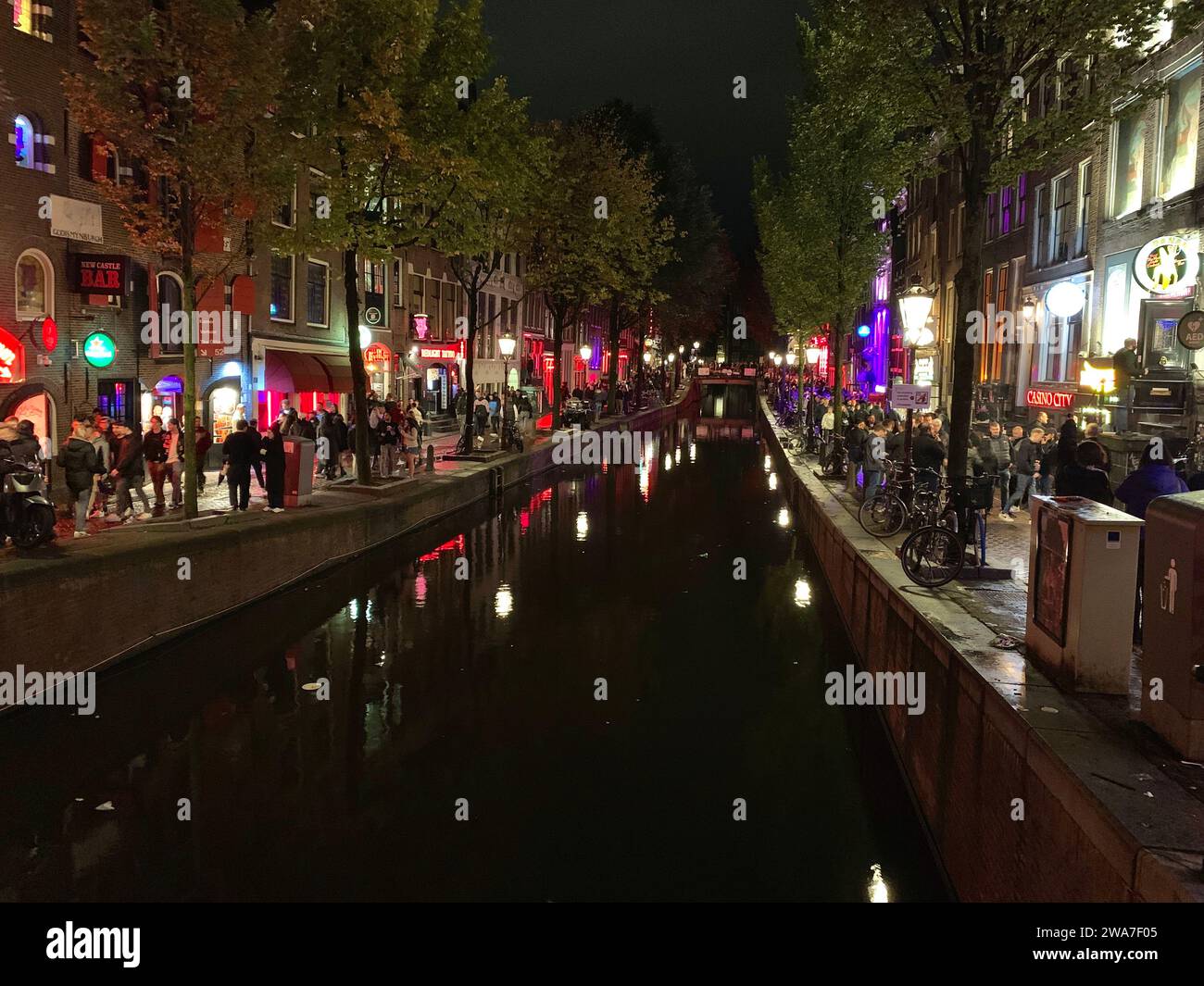 Red light district Amsterdam Netherlands Europe Stock Photo - Alamy
