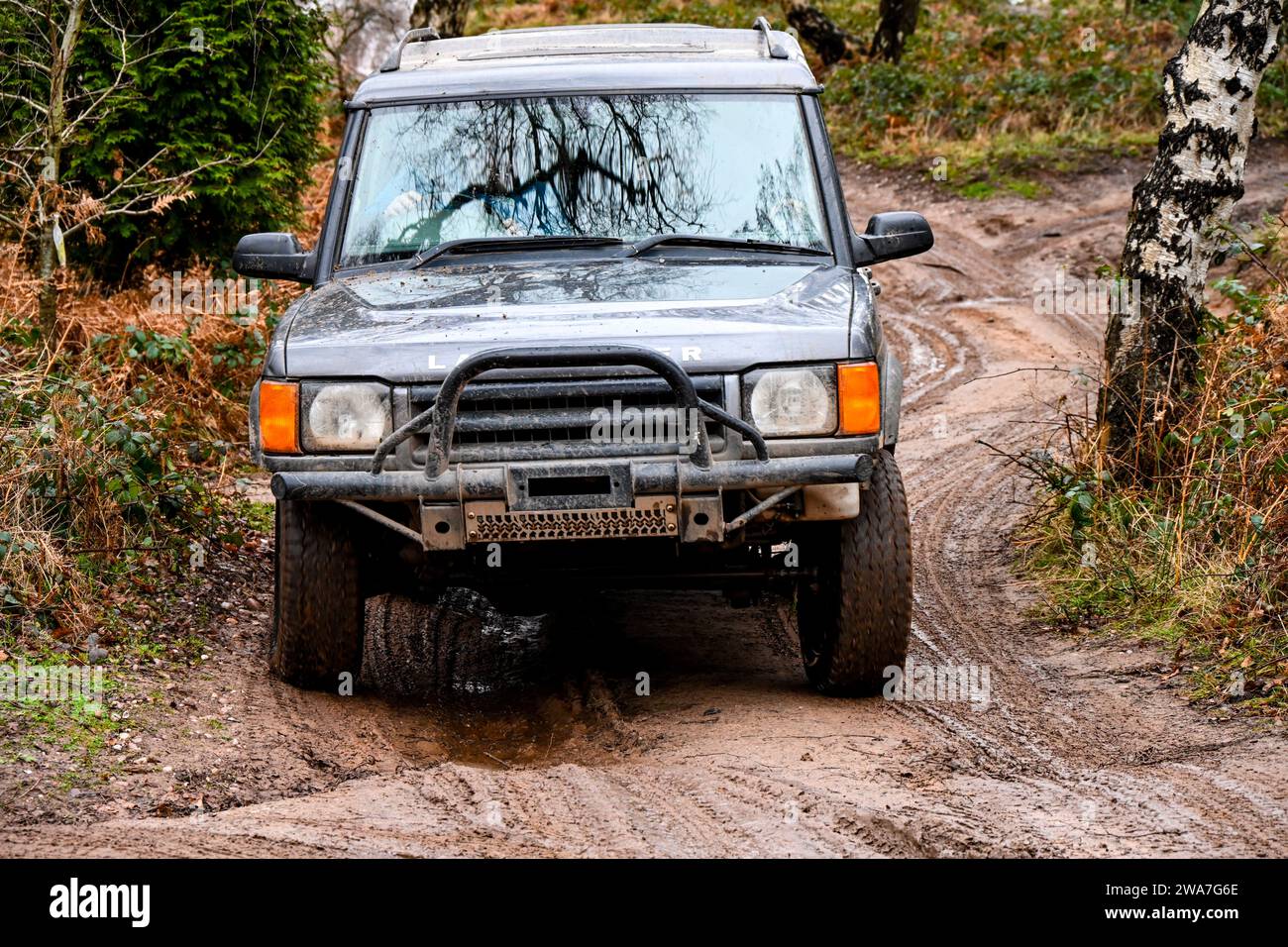 4x4 Off Roading experience in a Green Landrover Discovery vehicle, 4 by ...