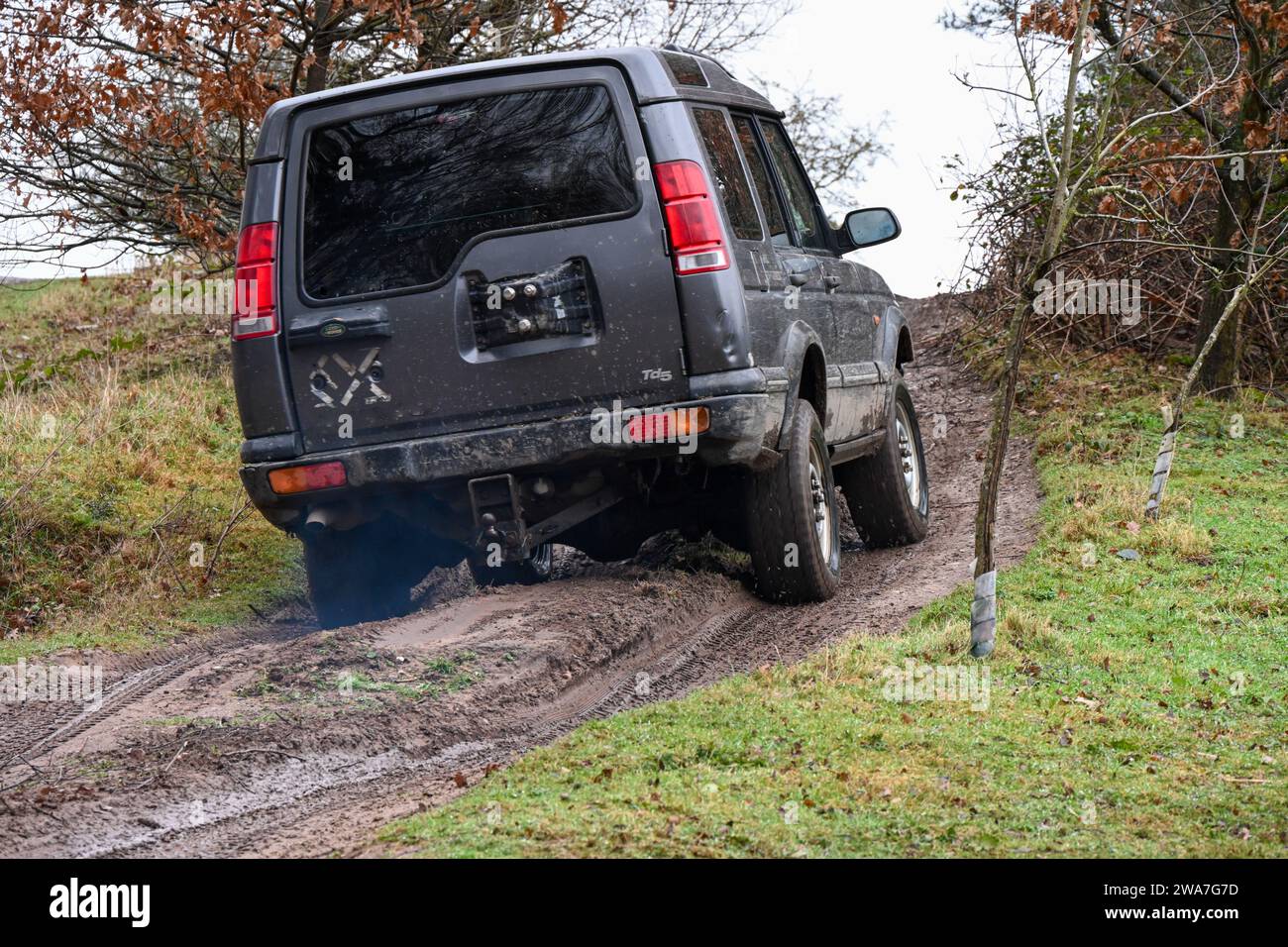 4x4 Off Roading experience in a Green Landrover Discovery vehicle, 4 by ...