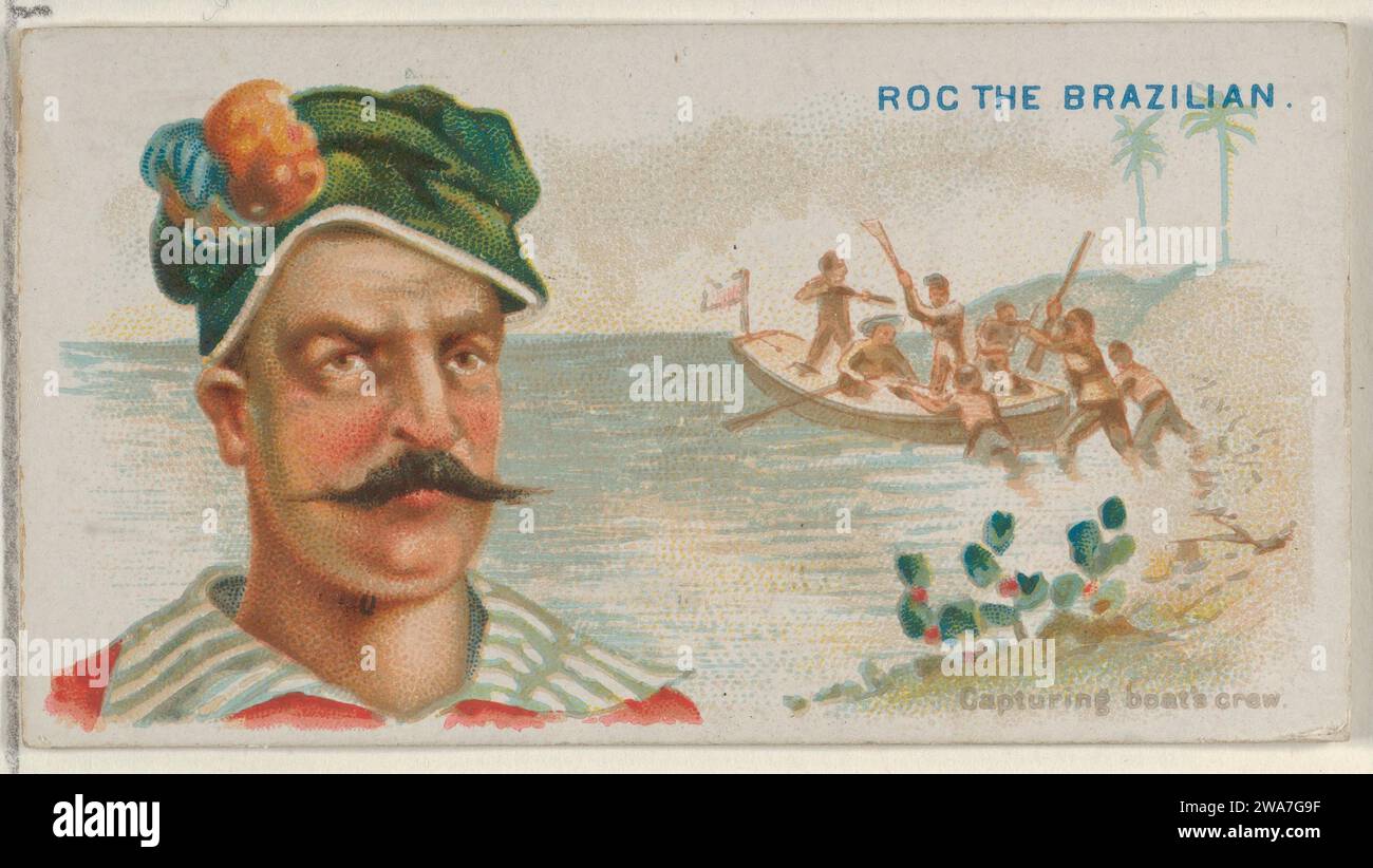Roc the Brazilian, Capturing Boat's Crew, from the Pirates of the ...