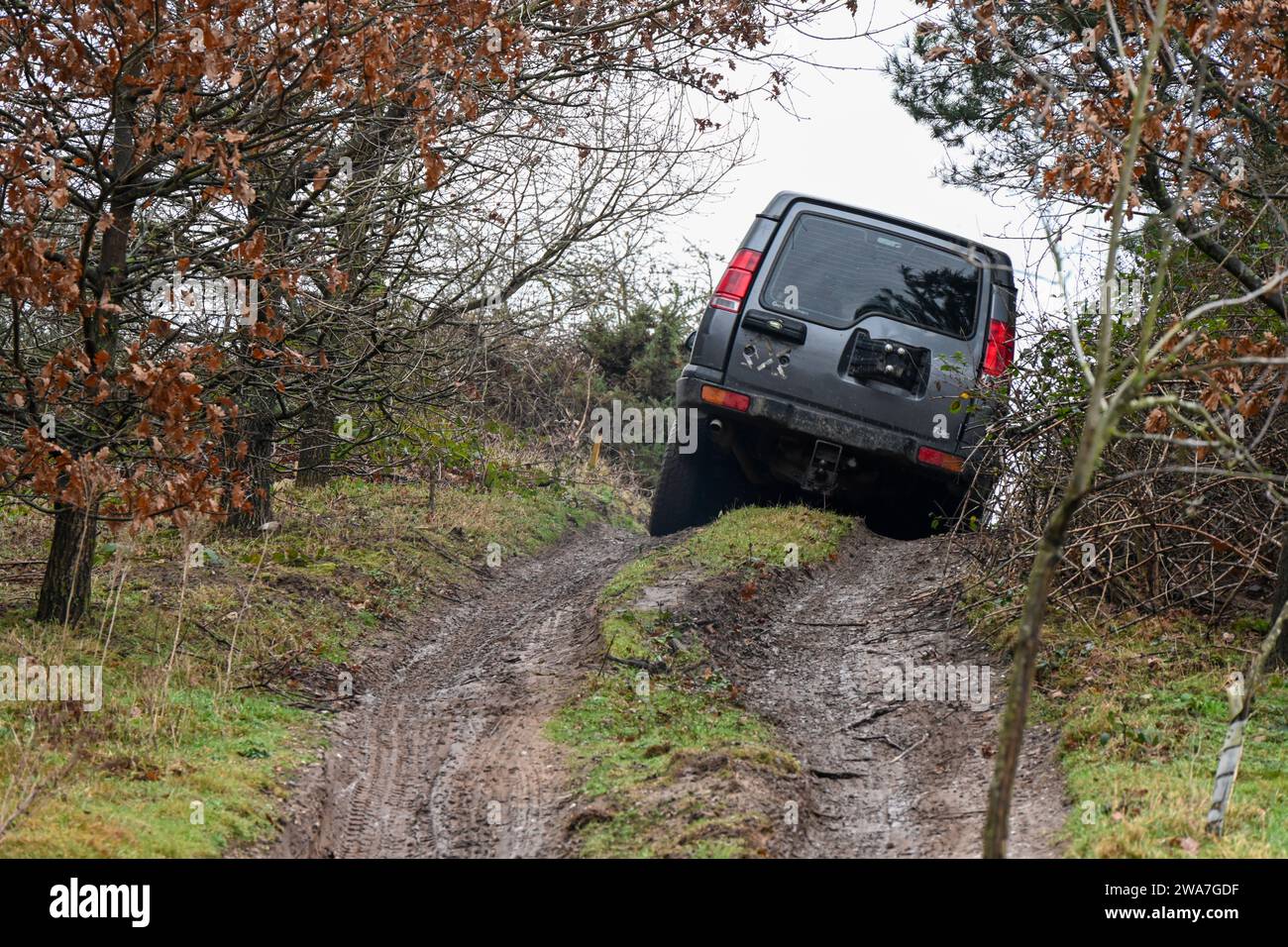 4x4 Off Roading experience in a Green Landrover Discovery vehicle, 4 by ...