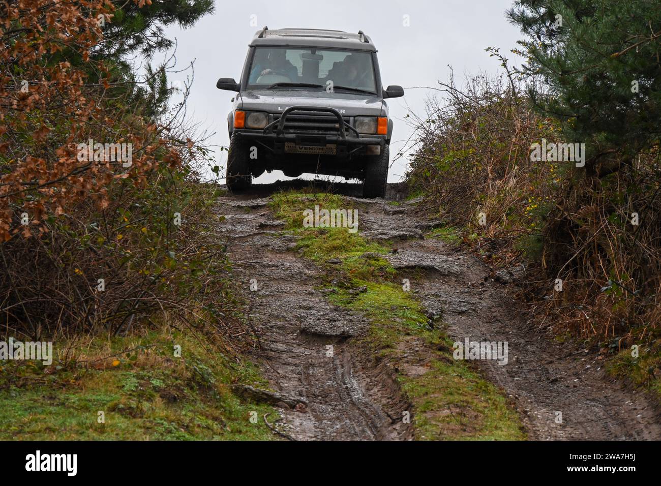 4x4 Off Roading experience in a Green Landrover Discovery vehicle, 4 by ...