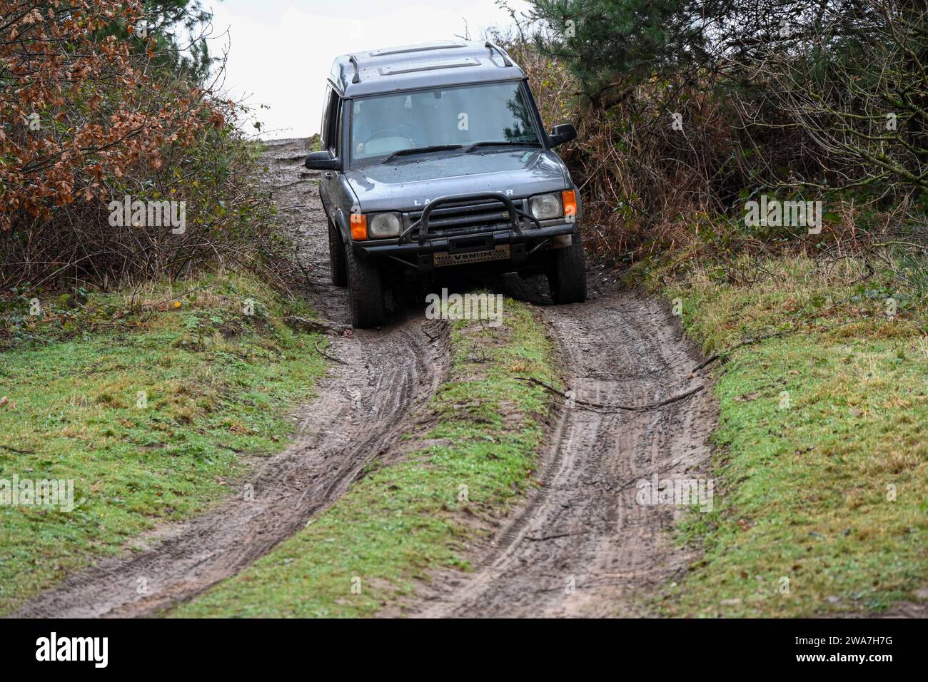4x4 Off Roading experience in a Green Landrover Discovery vehicle, 4 by ...