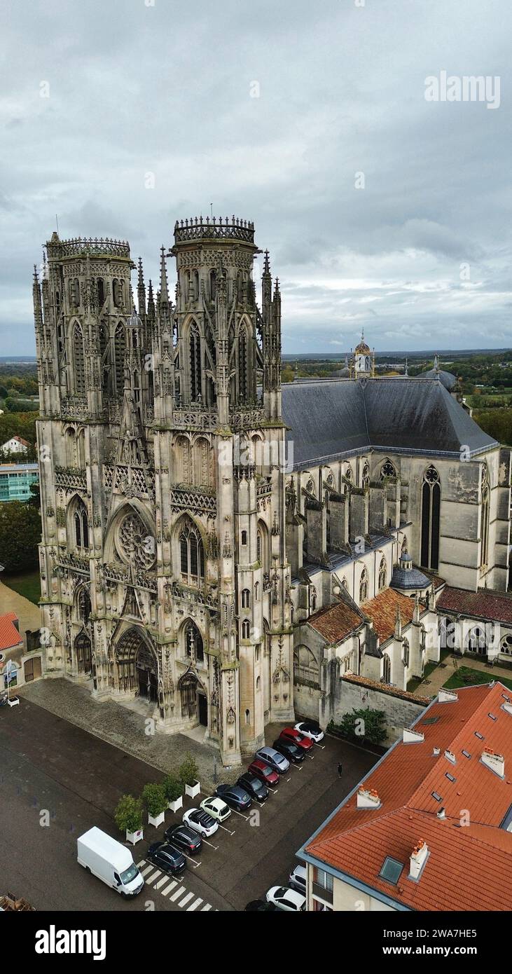 France toul aerial view hi-res stock photography and images - Alamy