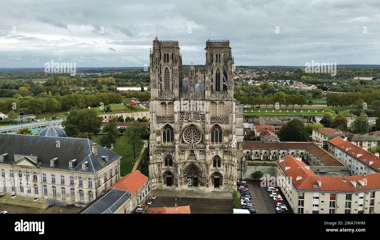 France toul aerial view hi-res stock photography and images - Alamy