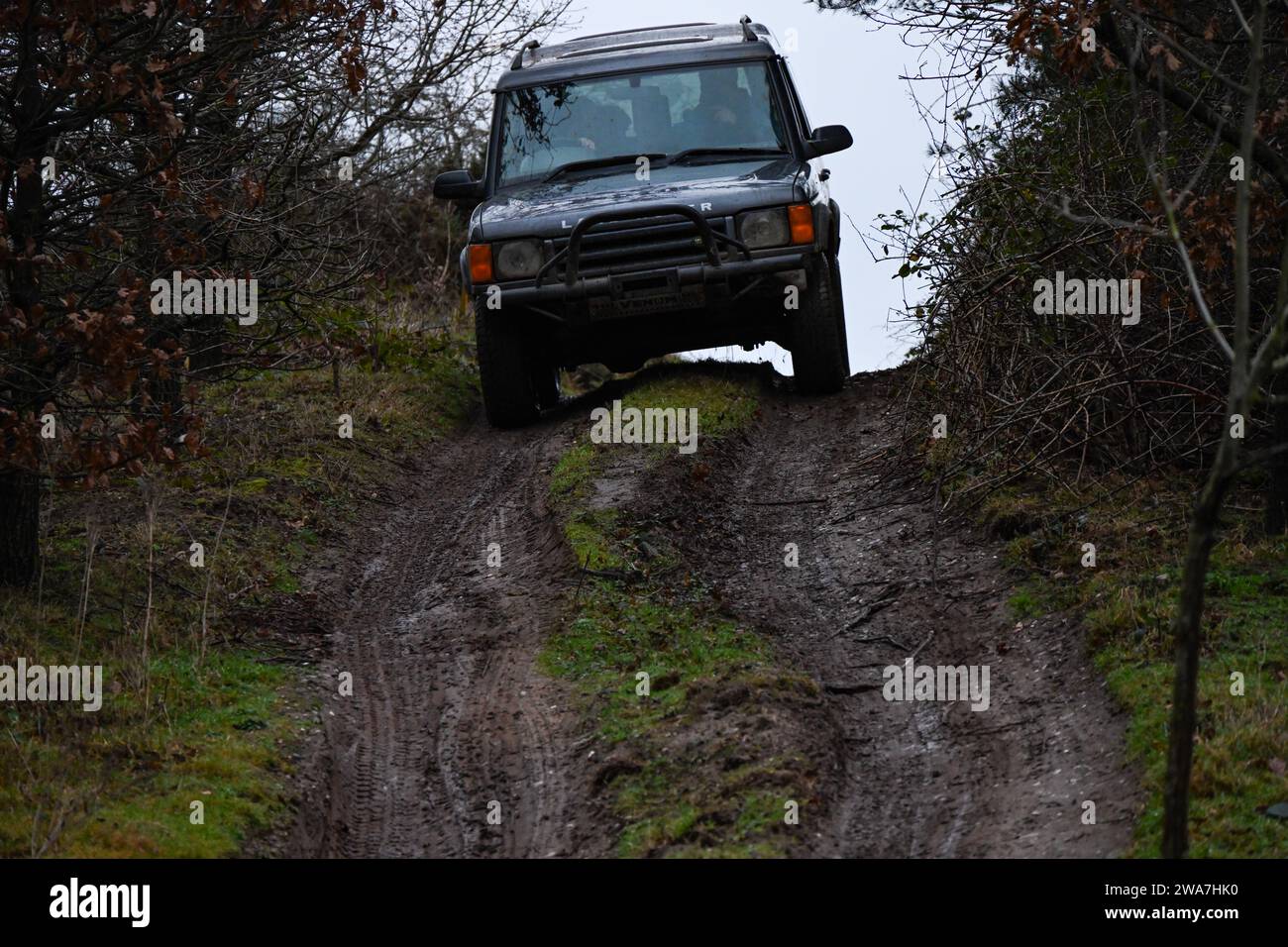 4x4 Off Roading experience in a Green Landrover Discovery vehicle, 4 by ...