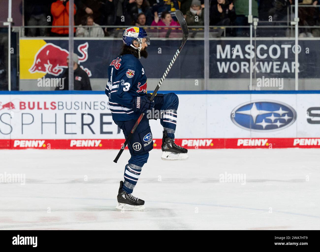Muenchen, Deutschland. 02nd Jan, 2024. Dominik Bittner (EHC Red Bull ...