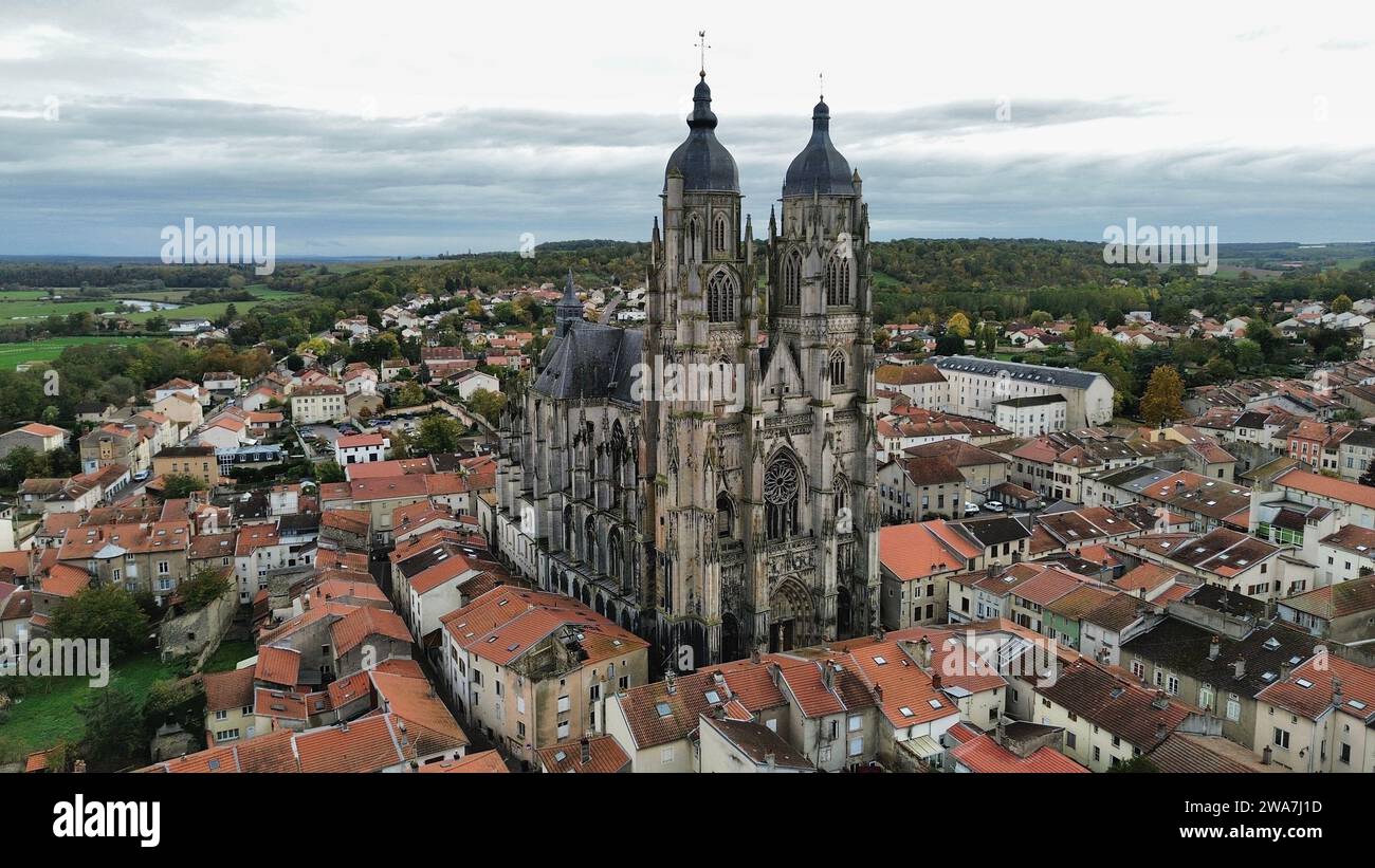 Drone photo saint nicolas de port basilica hi-res stock photography and ...