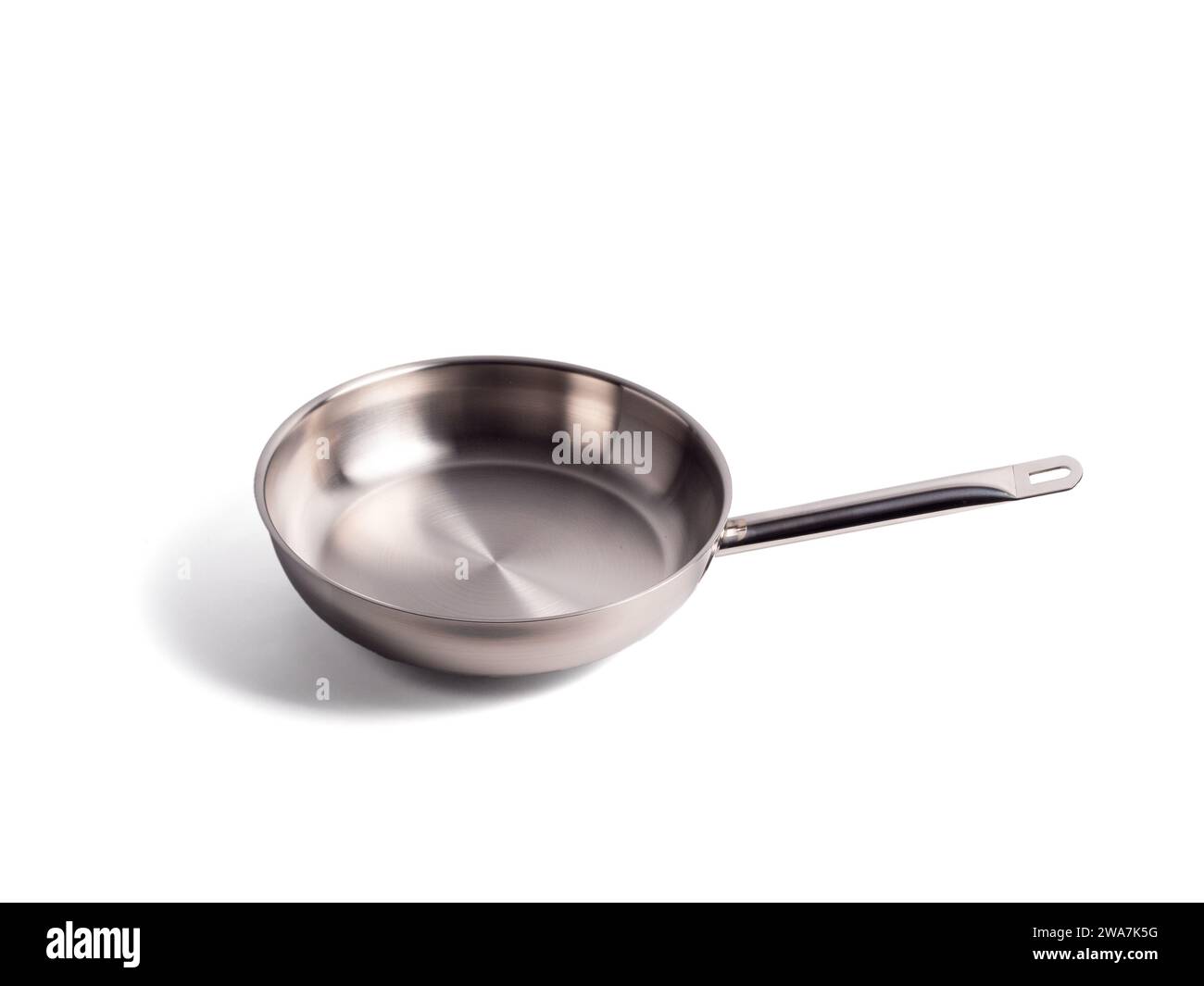 Frying pan isolated on white background. Frying pan close up Stock ...