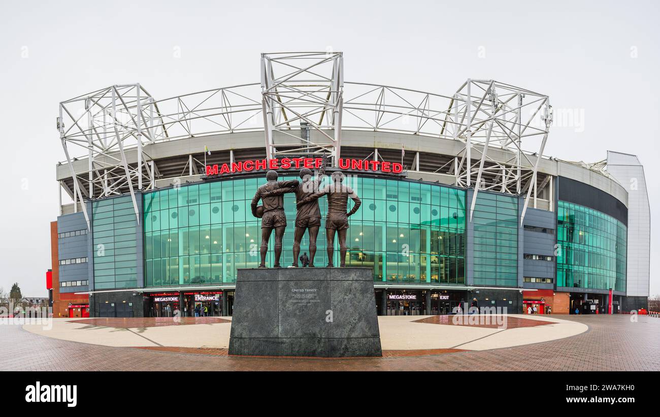 A multi image panorama of the United Trinity statue featuring ...