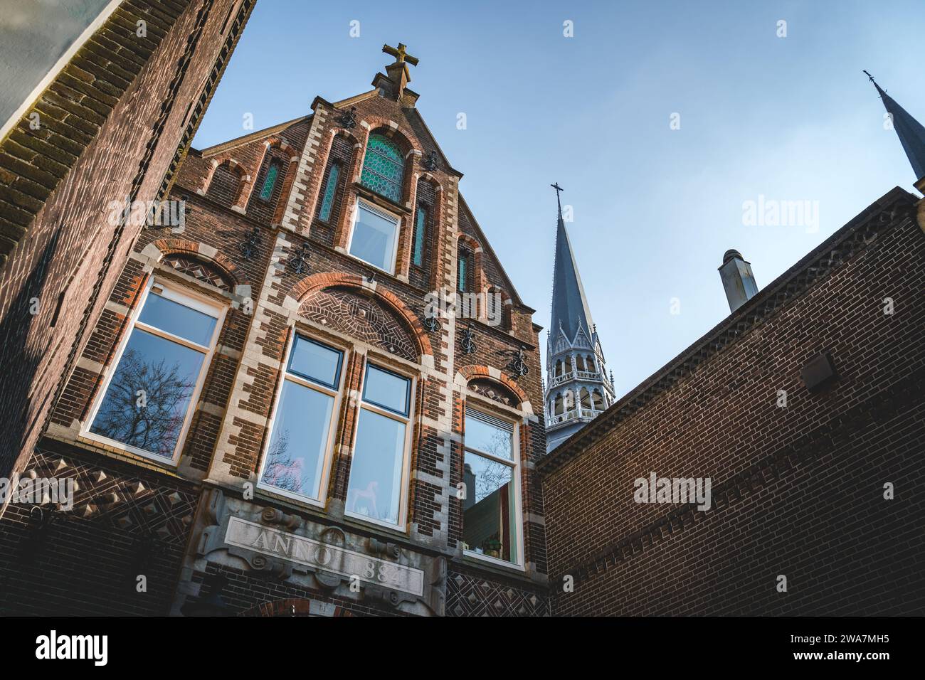 historical building in the dutch city of gouda Stock Photo - Alamy