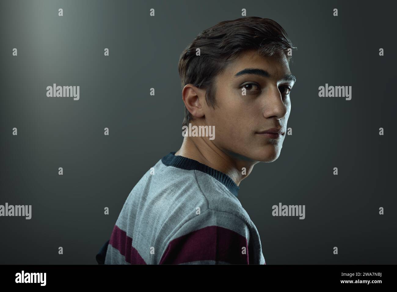 Contemplative expression hi-res stock photography and images - Alamy