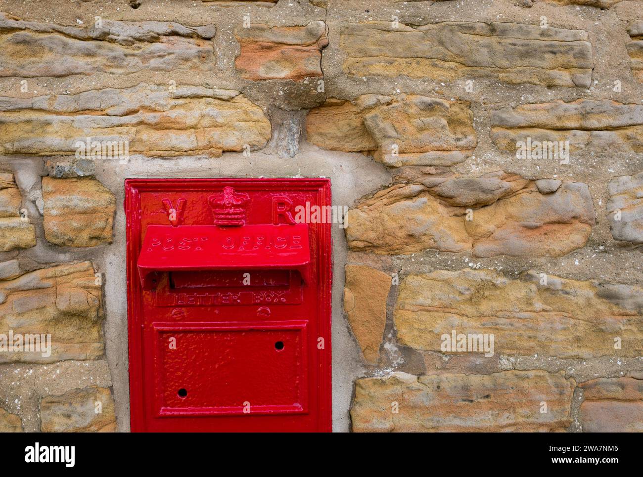 Victorian royal mail wall hi-res stock photography and images - Alamy